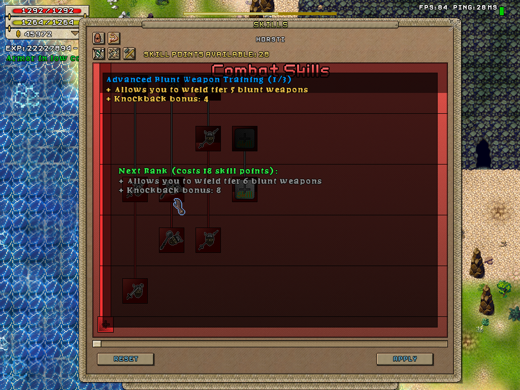 Skill Window image - Gardens of Gonzo - ModDB