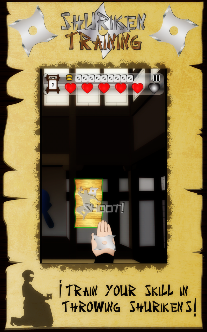 Shuriken Training HD Android game - ModDB