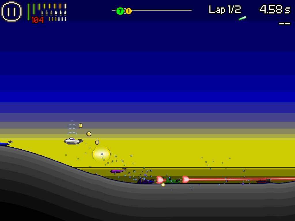 Fuzzy Dusk Track image - Pixel Boat Rush - ModDB