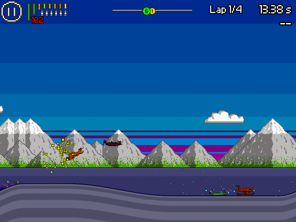 Mountain View Track image - Pixel Boat Rush - ModDB