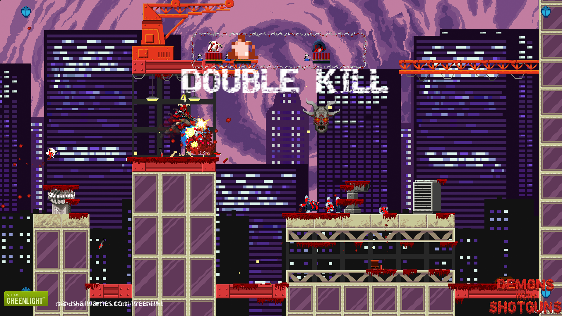 Rooftop Double Kill image - Demons with Shotguns - ModDB
