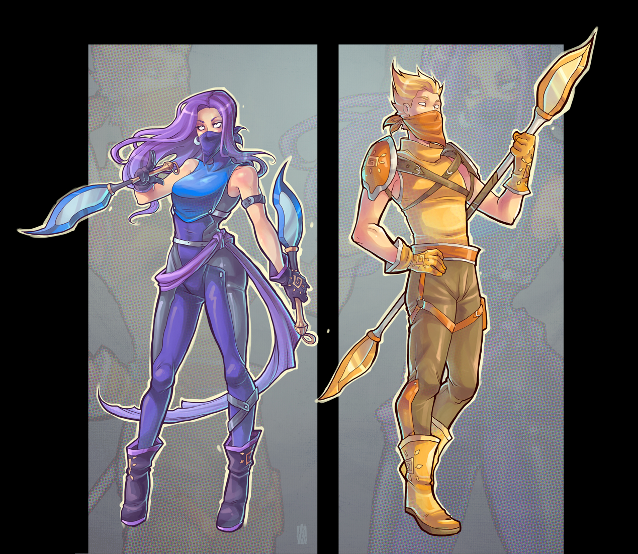 Vox & Vinyl Concept Art image - Blazefall Binalblades - ModDB