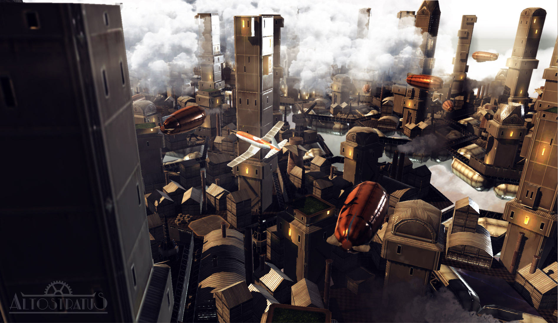 Flying City ..work in progress image - Altostratus - ModDB