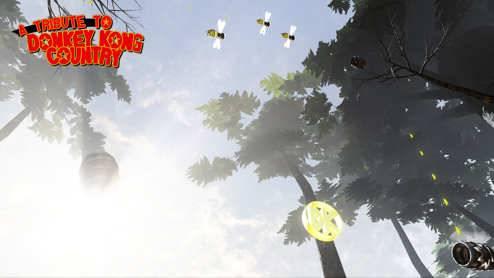 DK Coin hidden in the fifth level. image - A Tribute To Donkey Kong ...