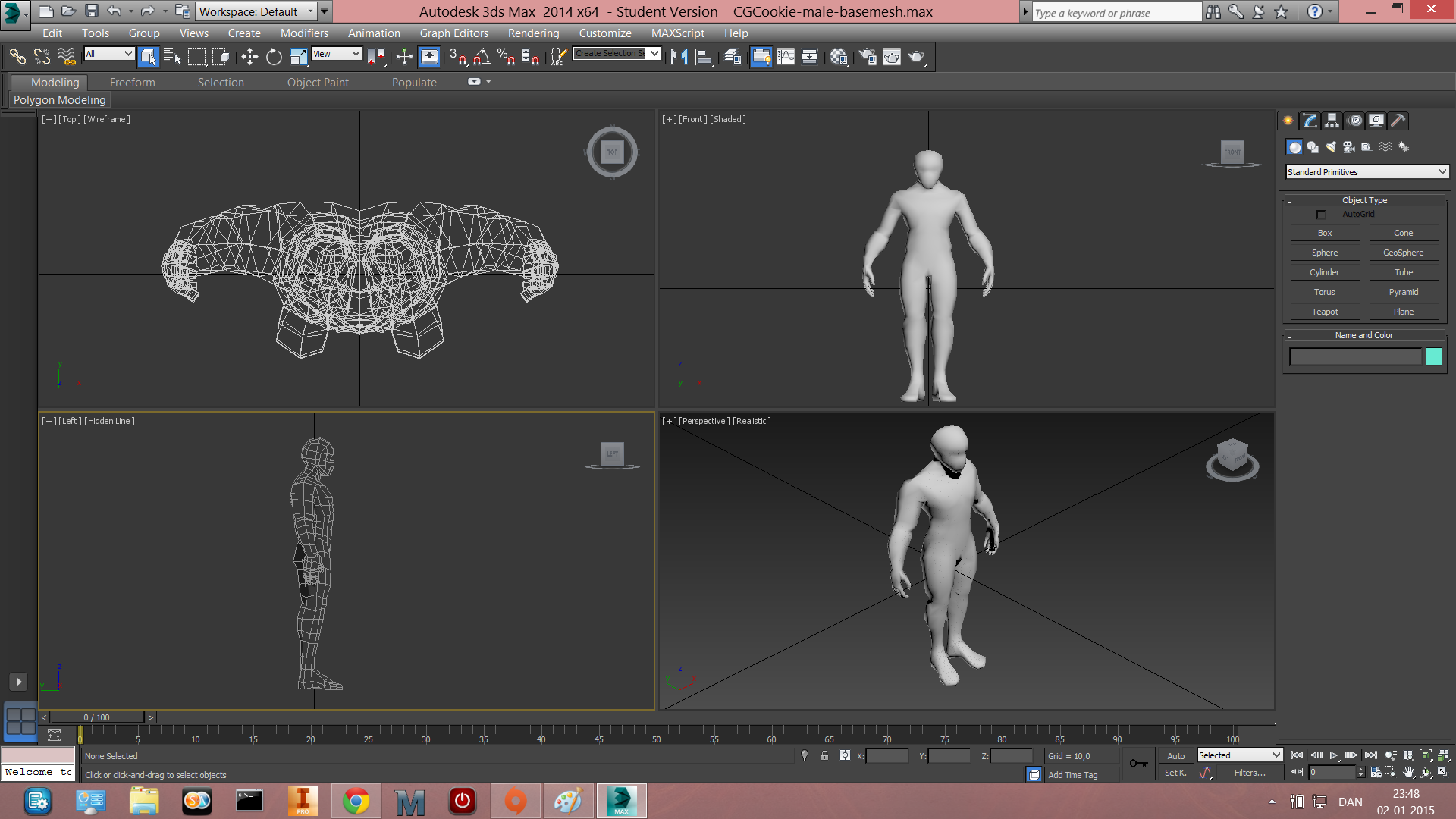 Character Models: Base Mesh - Male image - PROJECT: Trigger - ModDB