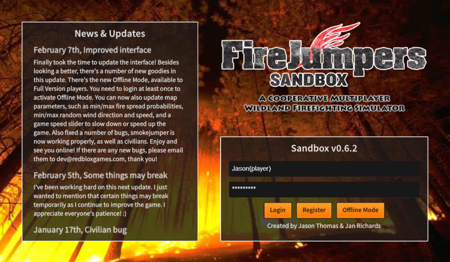 FireJumpers Sandbox Screenshots image - ModDB