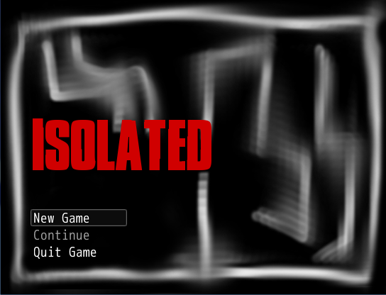 Title Screen image - Isolated: a simple maze game - ModDB