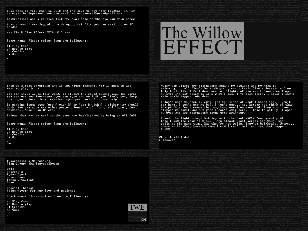 The Willow Effect: Prologue V1.0 Windows game - ModDB