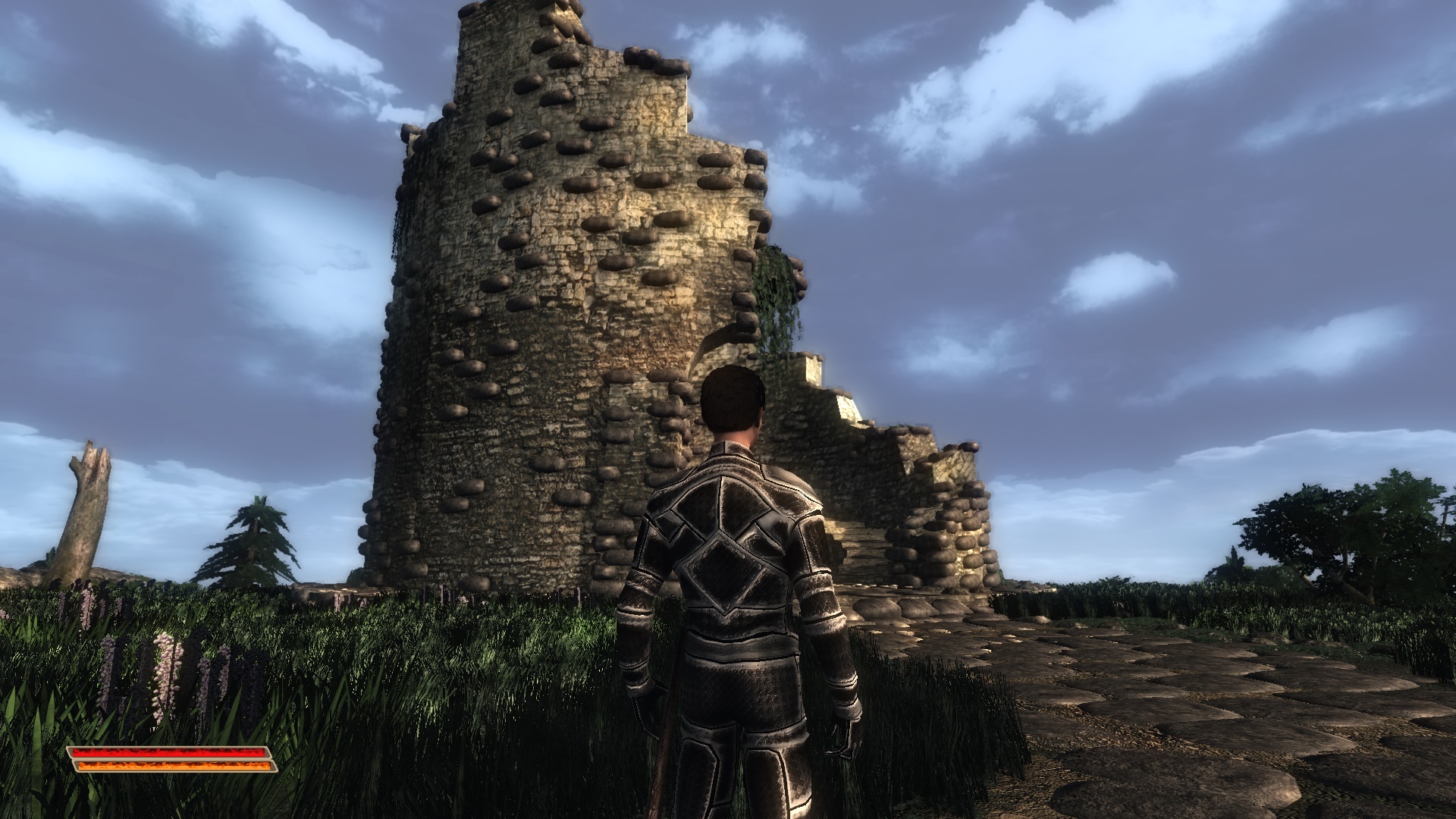 Some screens of the starting area of The Outlander image - ModDB