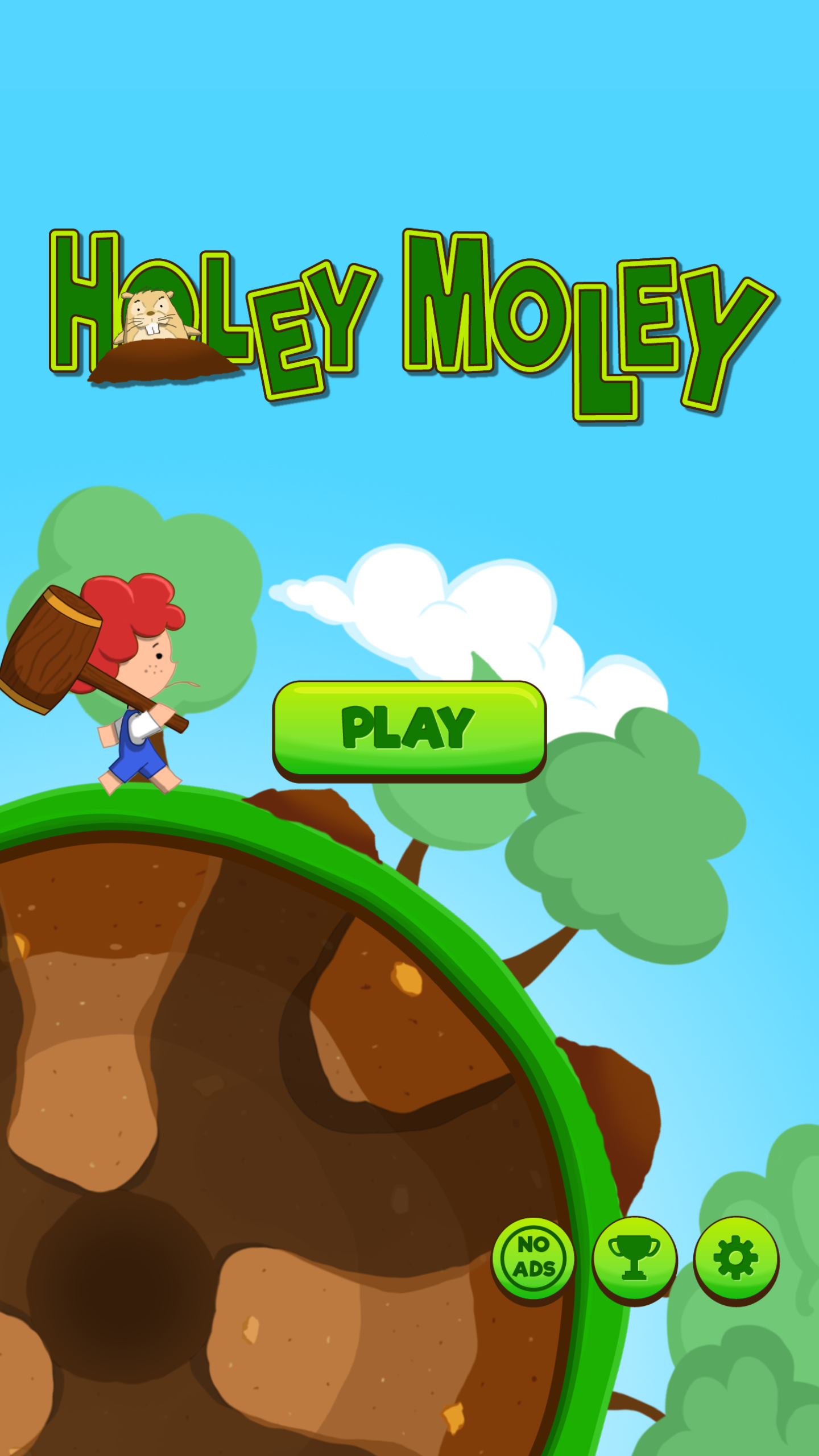 Holey Moley iOS, Android game - ModDB