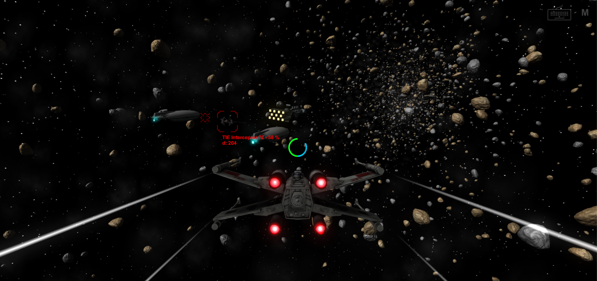 Escort through the asteroid field image - Star Wars Space Battle - Mod DB