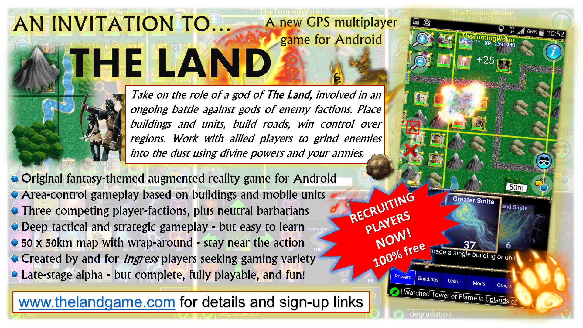 The Land Android game - ModDB