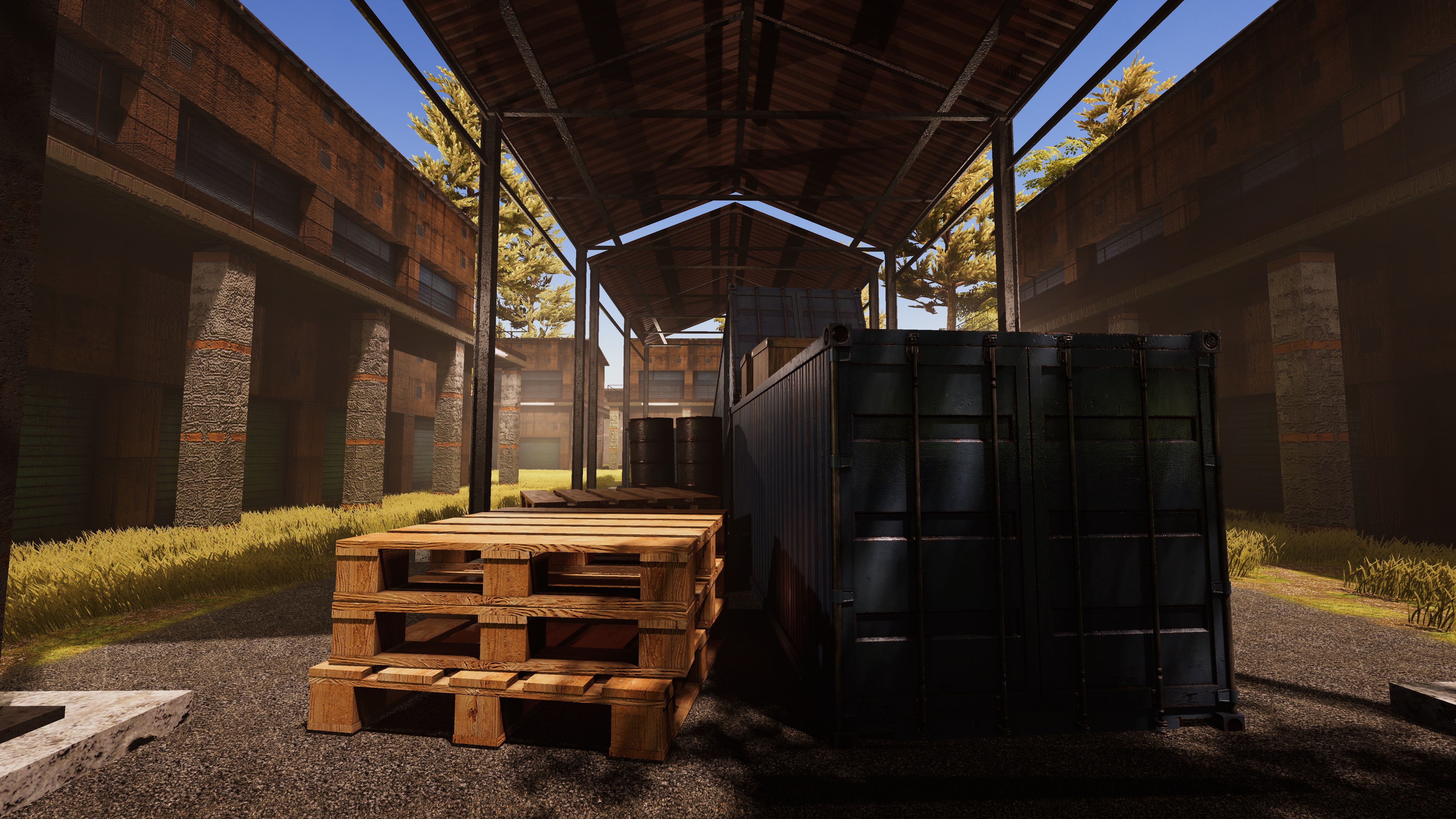 Overgrown Warehouse Area image - Salvator, Vanquishers of Furries and ...
