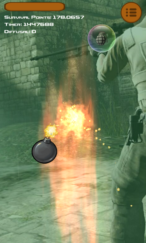 Diffuse Grenade Tapping Game Android - ModDB