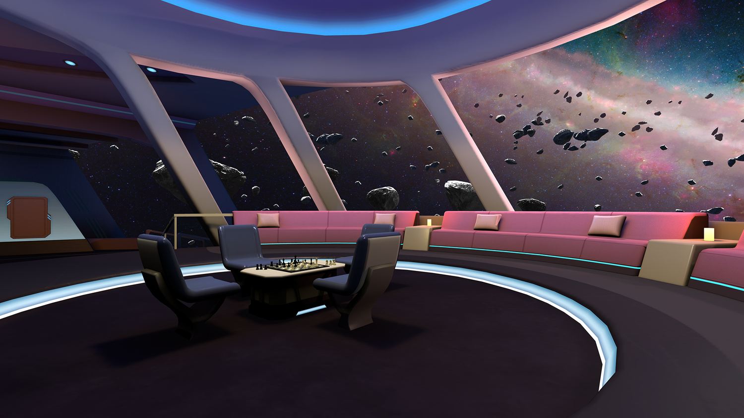 Screenshot MagicTable Chess Spaceship Lounge image - ModDB
