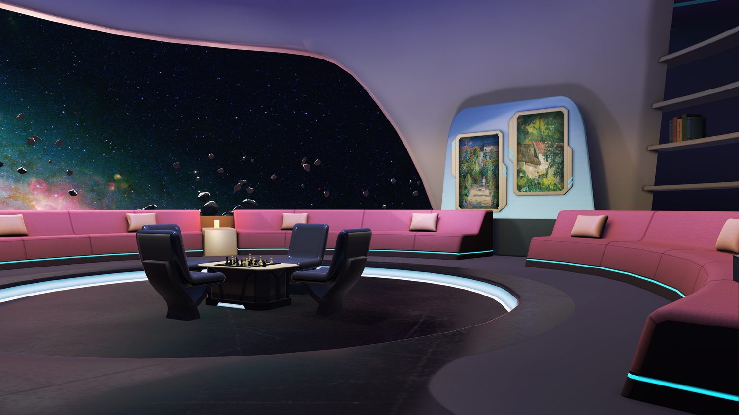Screenshot MagicTable Chess Spaceship Lounge 2 image - ModDB