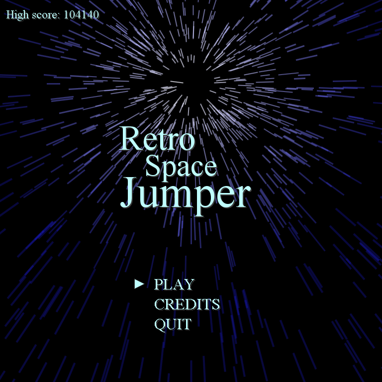 Menu image - Retro Space Jumper - ModDB
