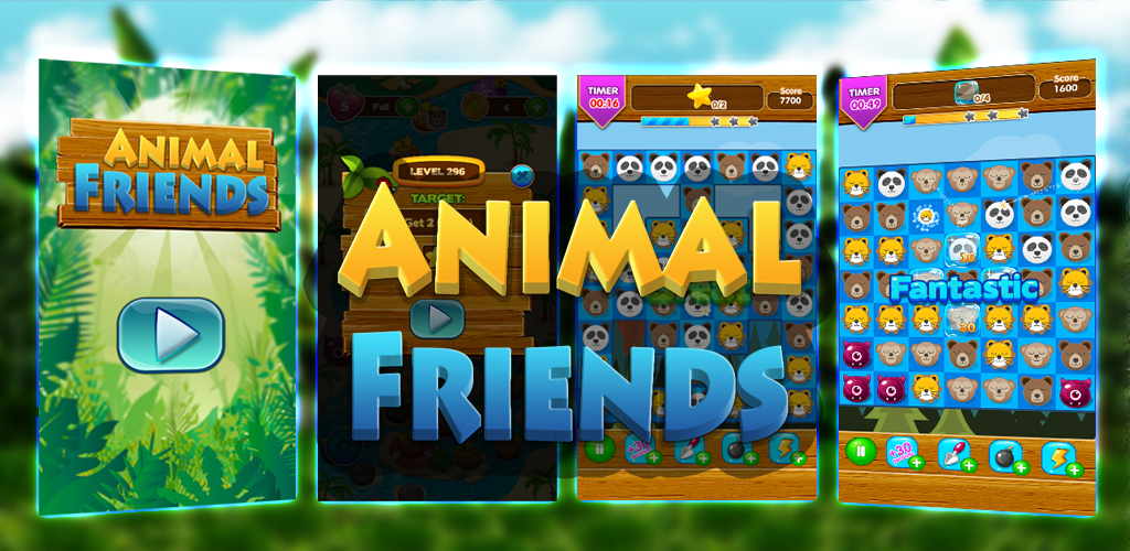 Animal Friends Puzzle Android game - ModDB