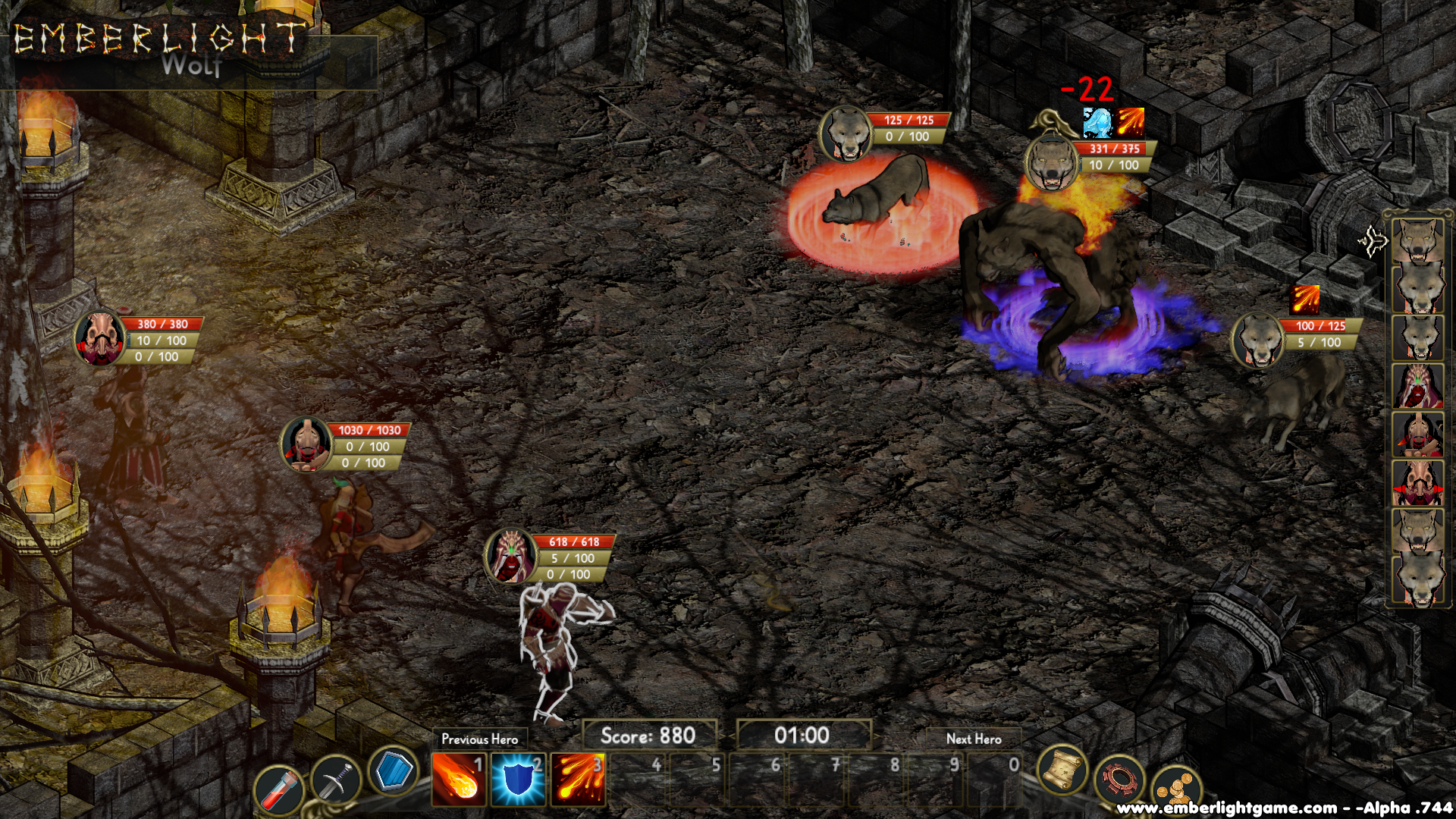 The Werewolf is on Fire! image - Emberlight - ModDB