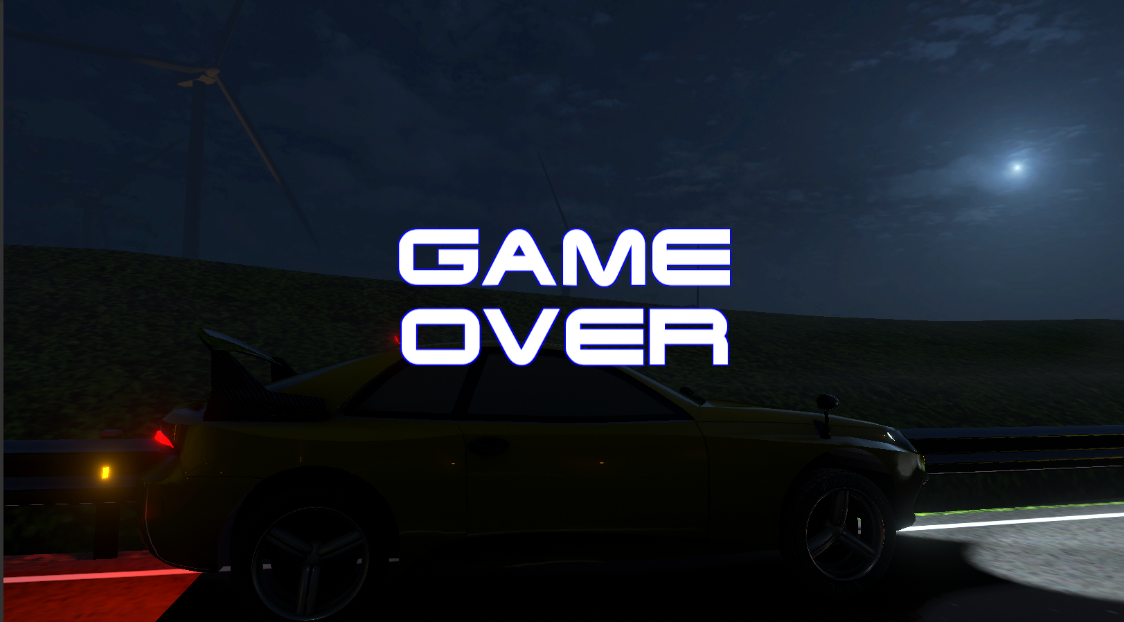 Game Over screen image - Driftfinity - ModDB