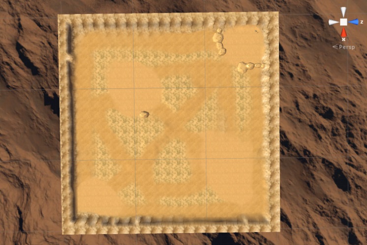 Game map from above image - Lego Battle Zone - ModDB