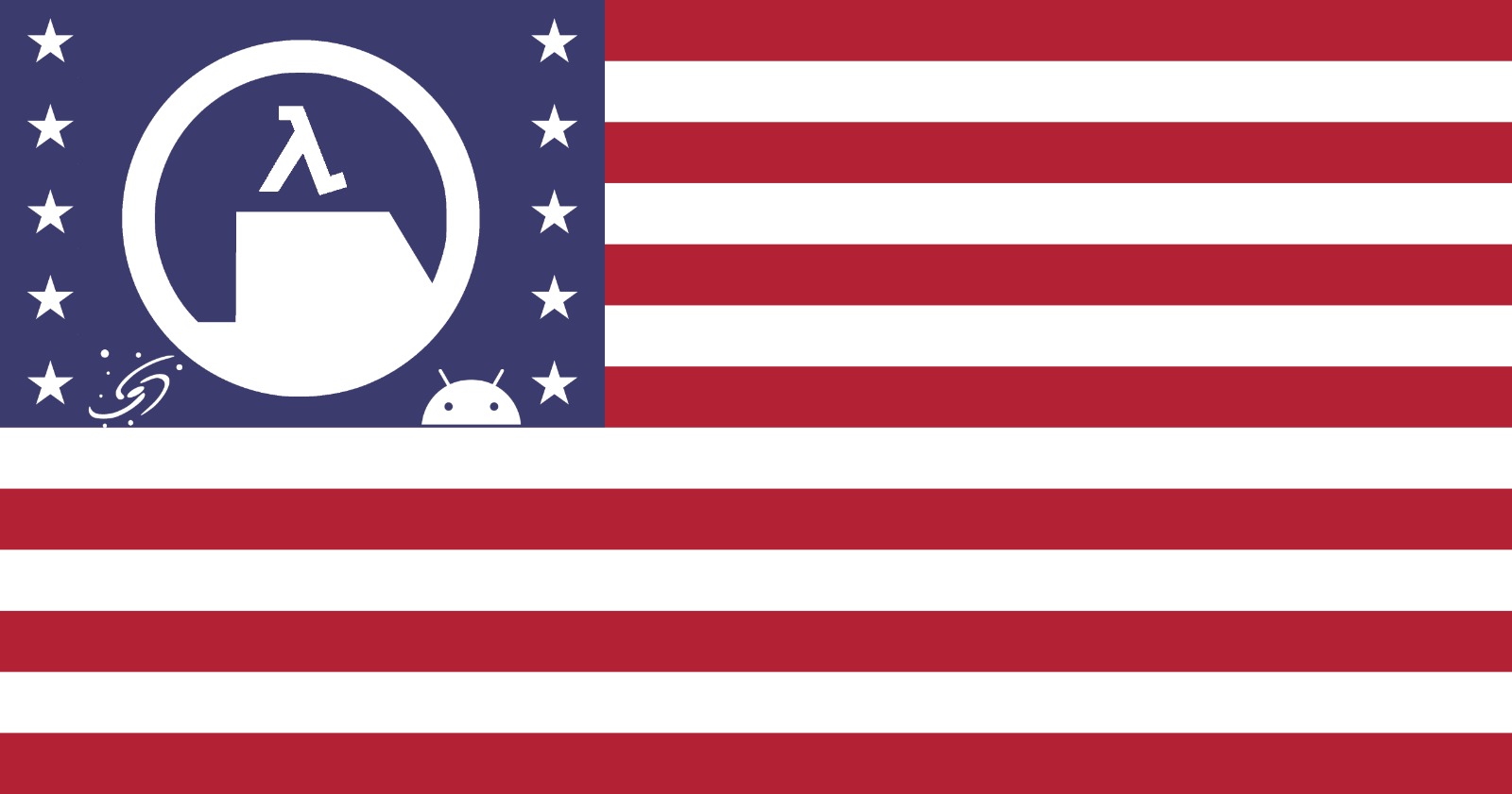 Flag of the new United American republic (n.u.a.r) image - Refraction ...