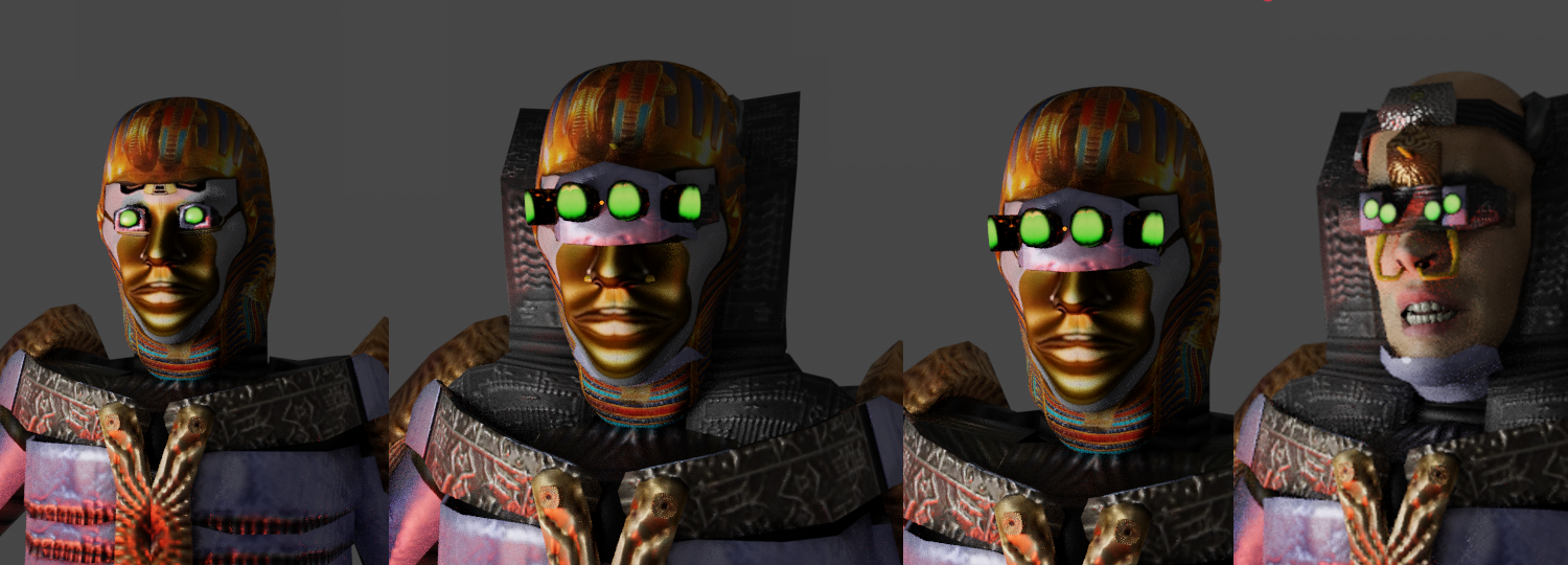 cyborg warrior helmets image - Unknown Era - ModDB