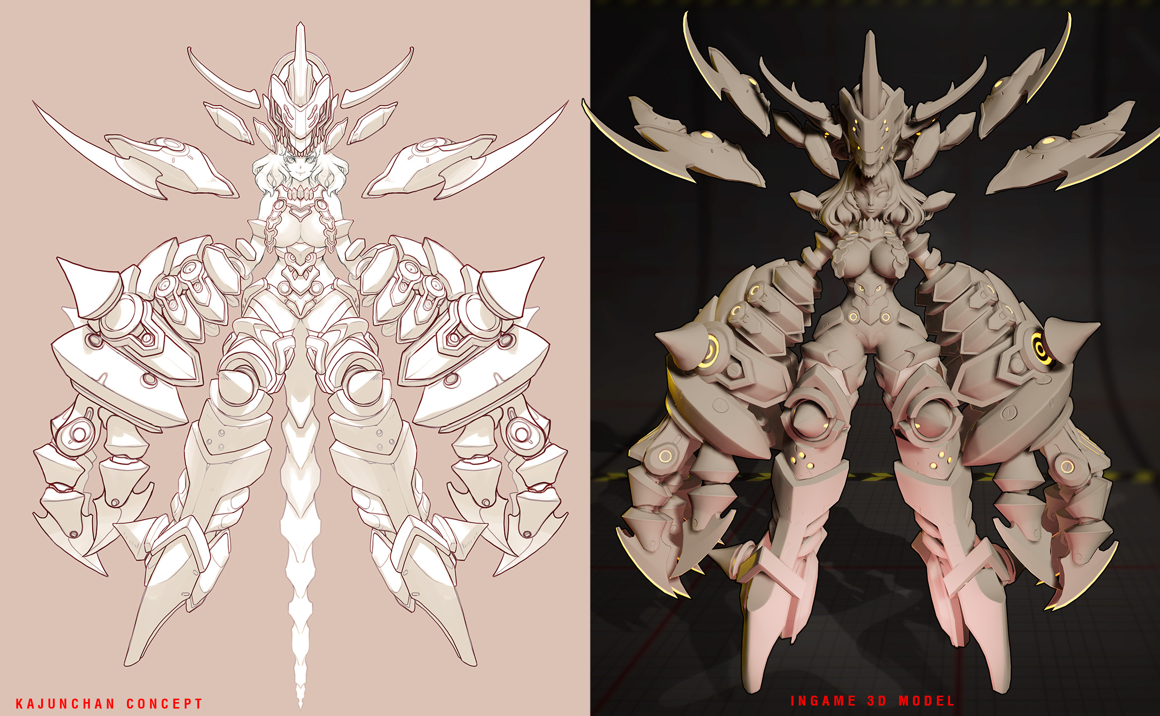 Kajun-chan: Concept to 3D Model image - ModDB