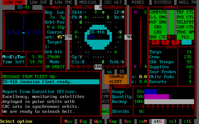 Image 5 - STAR FLEET II - Krellan Commander Version 2.0 - ModDB
