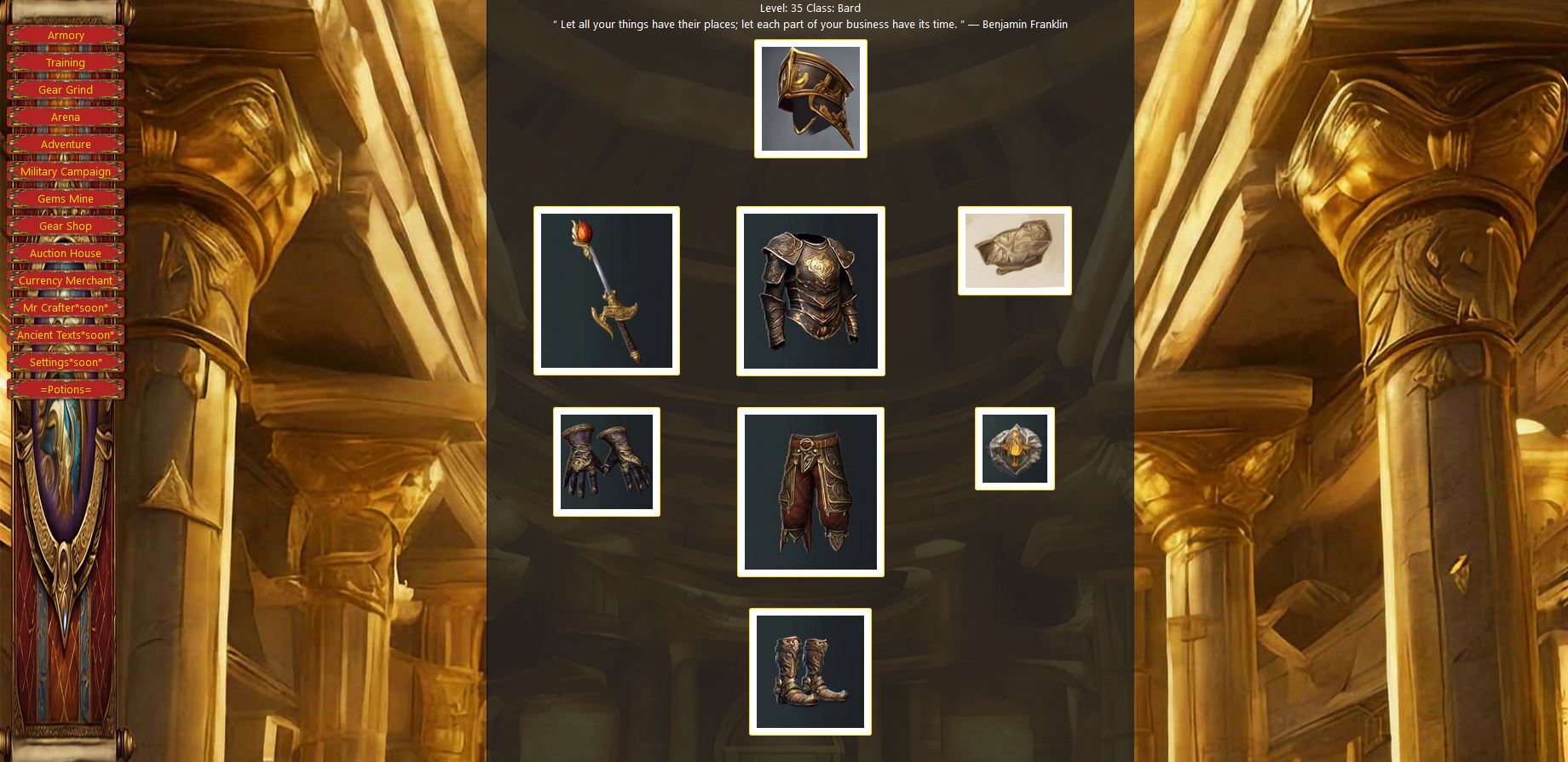 armory 3 image - Boagrius: Rome & Magic - ModDB
