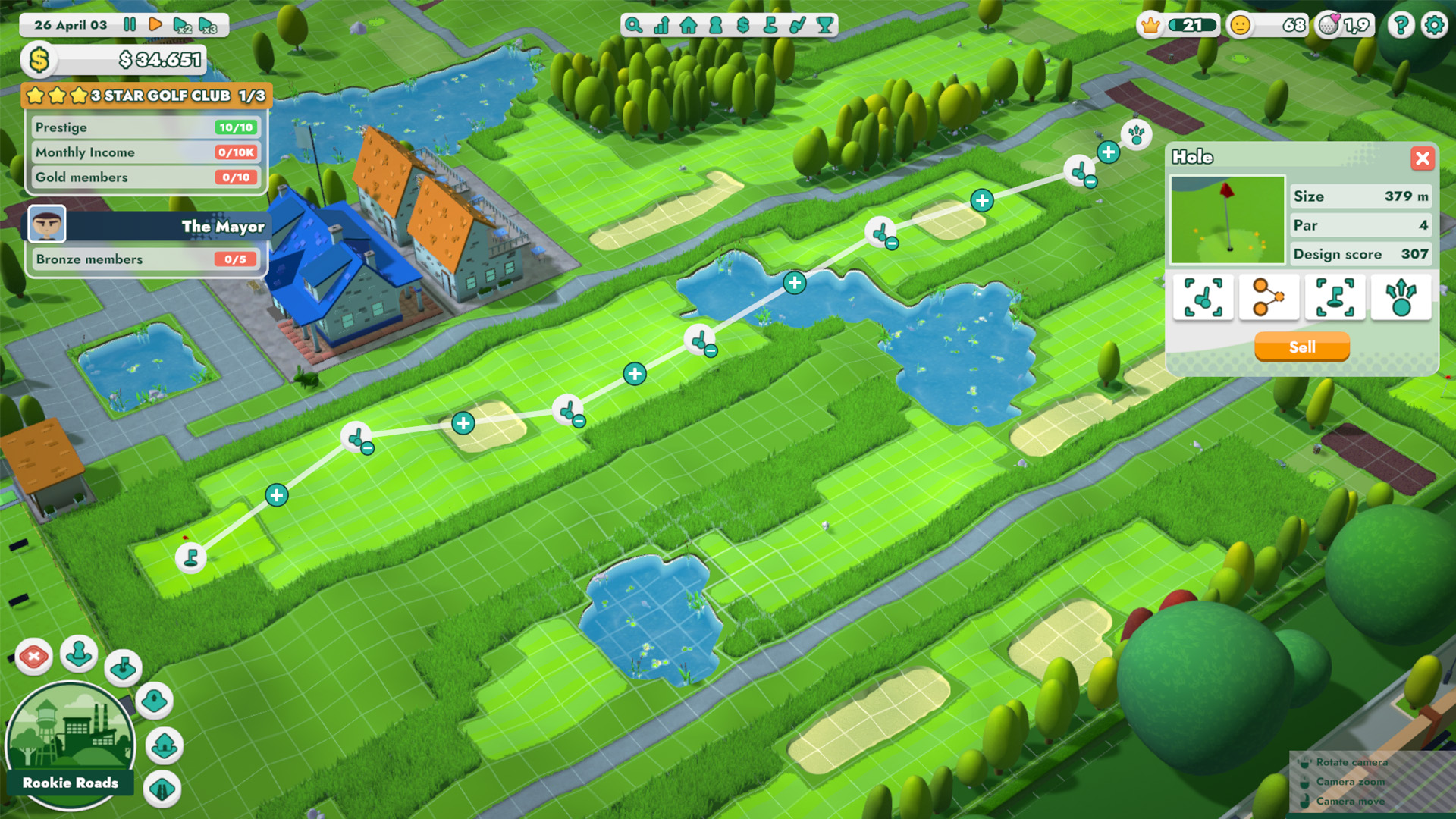 Hole Way Points image - Under Par Golf Architect - ModDB