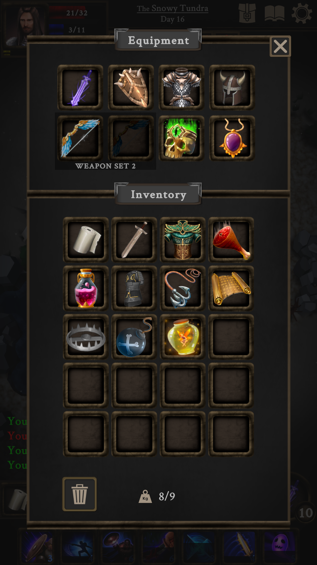 screenshot inventory 8 image - All Who Wander - ModDB