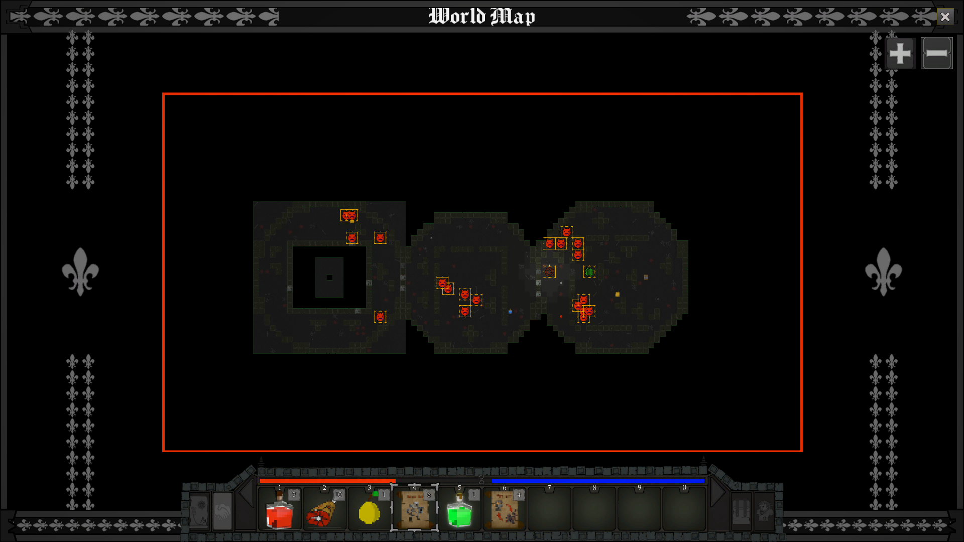 world map image - Dungeon of forgotten gods - ModDB