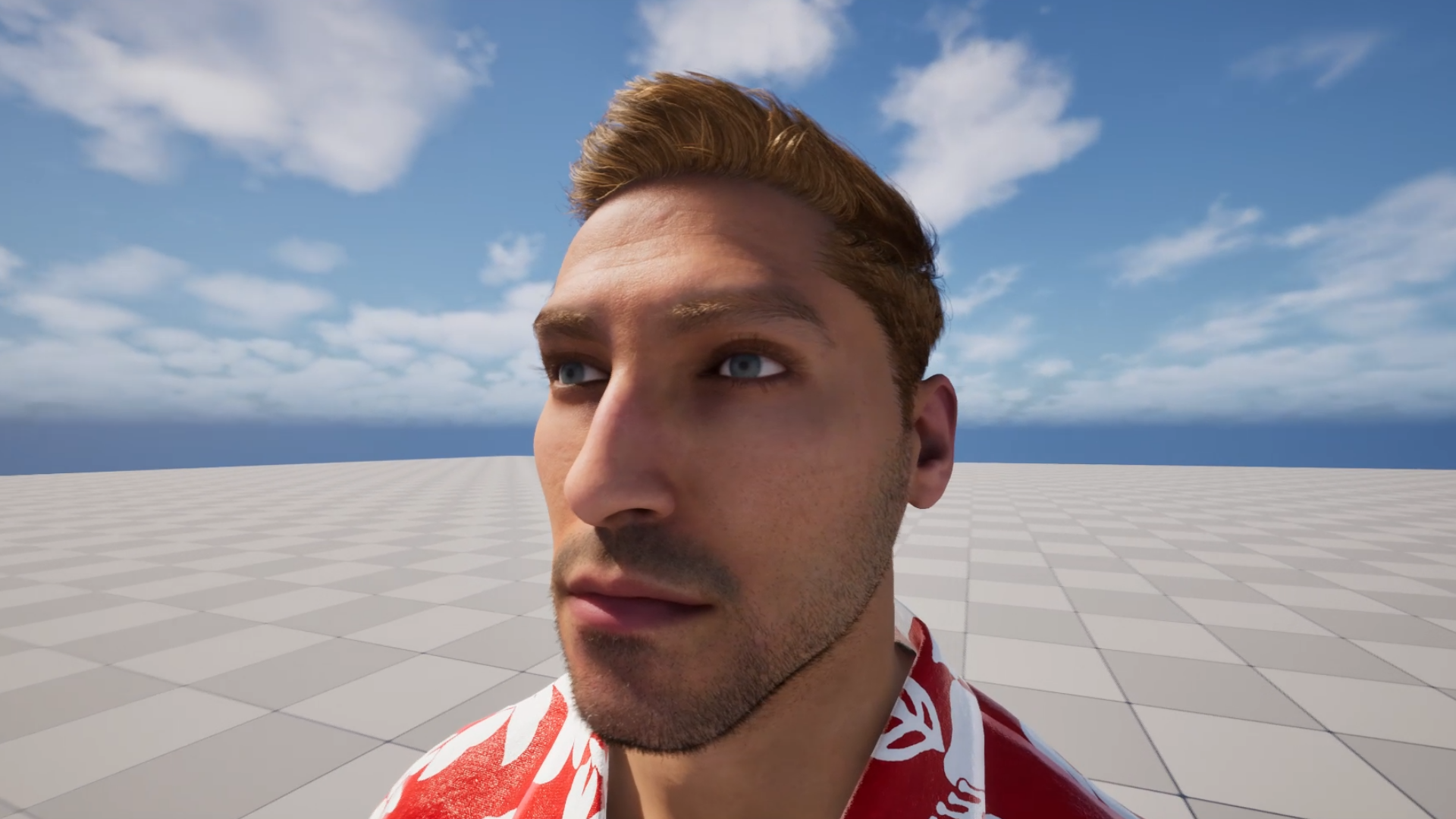 Jack Carver's 3D model at the test level image - Unreal Far Cry - ModDB