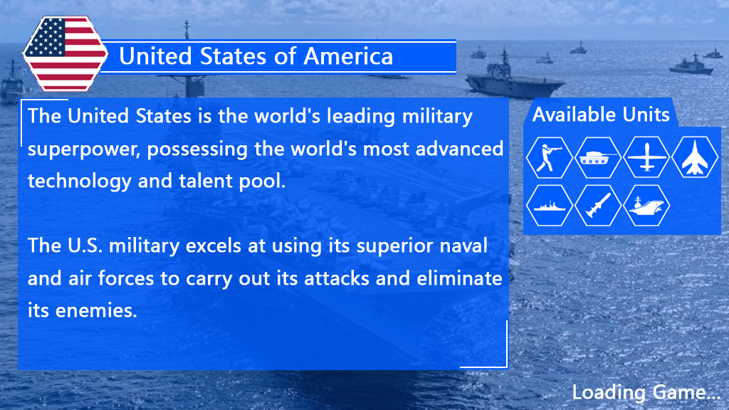 Faction Loading Screen - USA image - War Chess: East West Conflict - ModDB