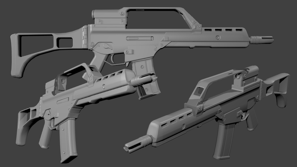HK G36 image - Blenderheads - ModDB