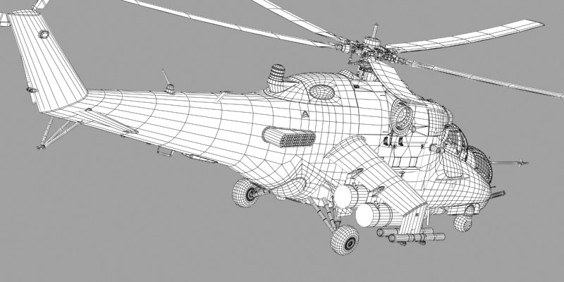 MI-24 Modelling image - Aircraft Lovers Group - ModDB