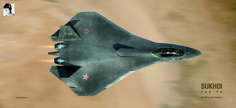 PAK-FA confirmed concept (oval G version) image - Aircraft Lovers Group ...