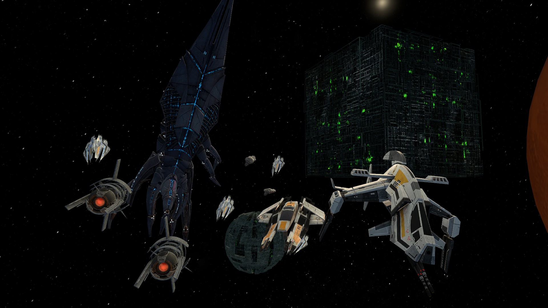 Giant Crossover Bad guy fleet image - Mass Effect Fan Group - ModDB