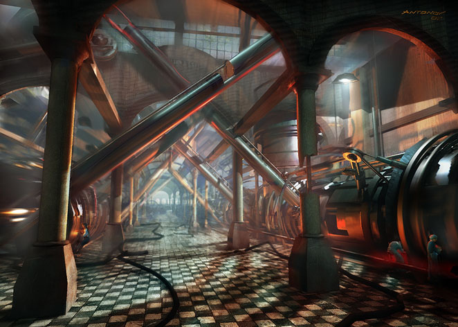 Some of the HL2 concept paintings image - Half-Life & Valve Fans Group ...