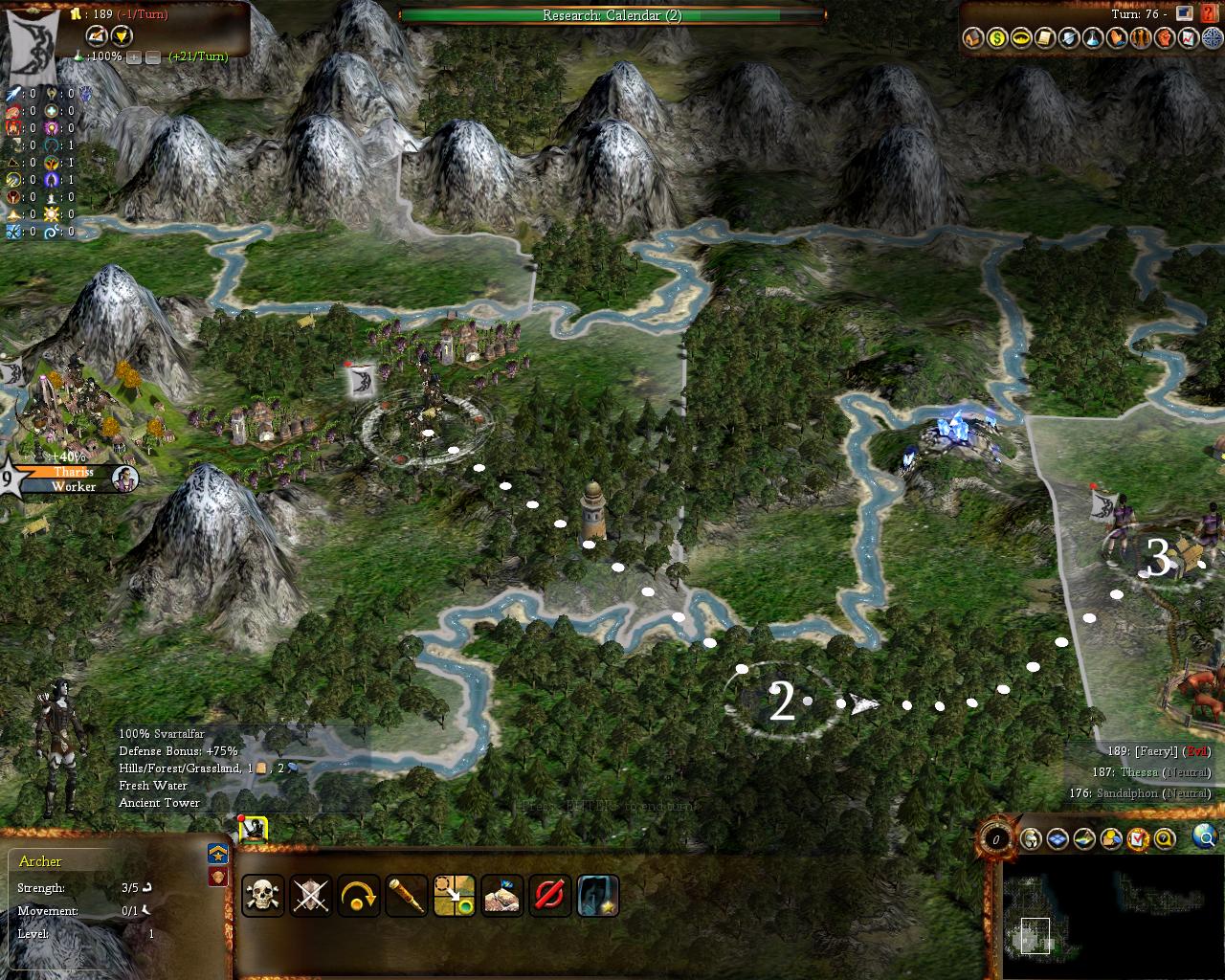 Ancient Tower (in the middle) image - Civilization-like games fans - ModDB