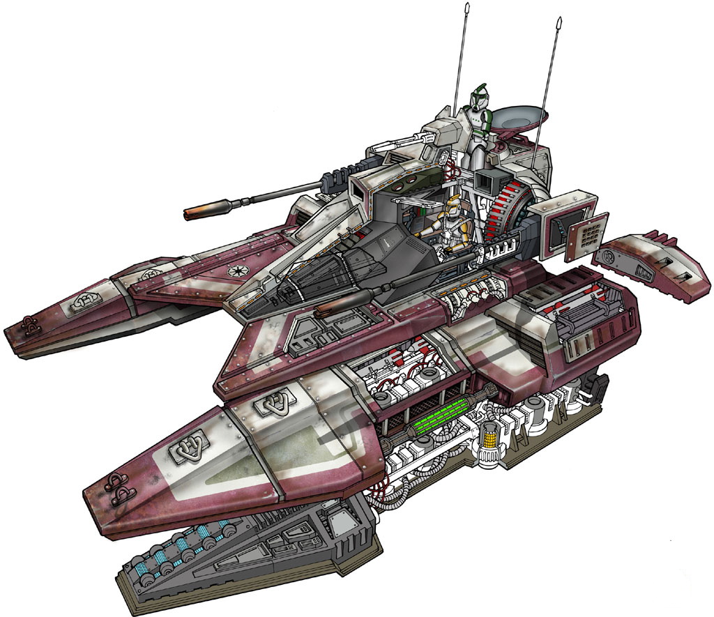 TX-130S cross section image - -Clone Wars Multi-Media Project Fans- - ModDB
