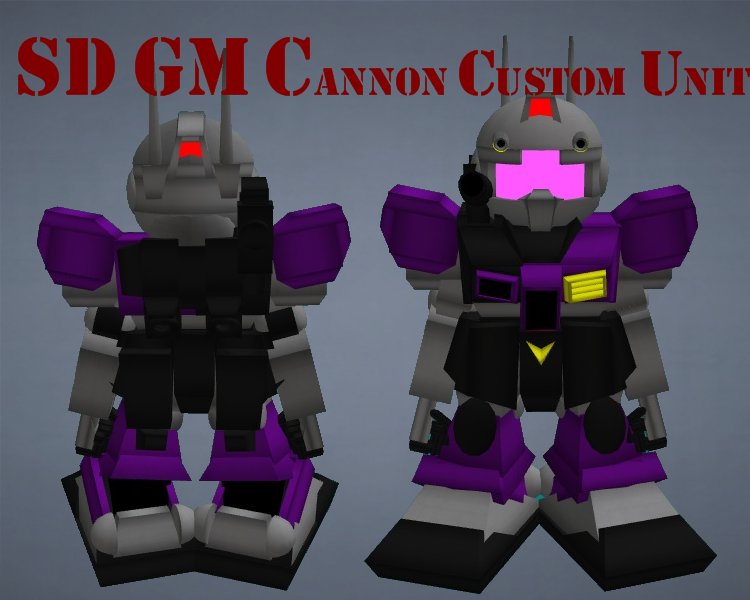 SD GM Cannon Custom Unit image - Amnail - ModDB