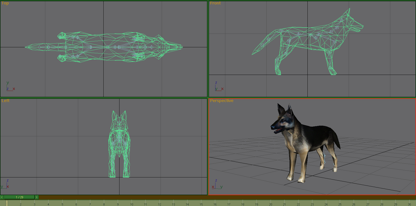 Attack Dog Model for Command & Conquer Red Alert Redux image ...