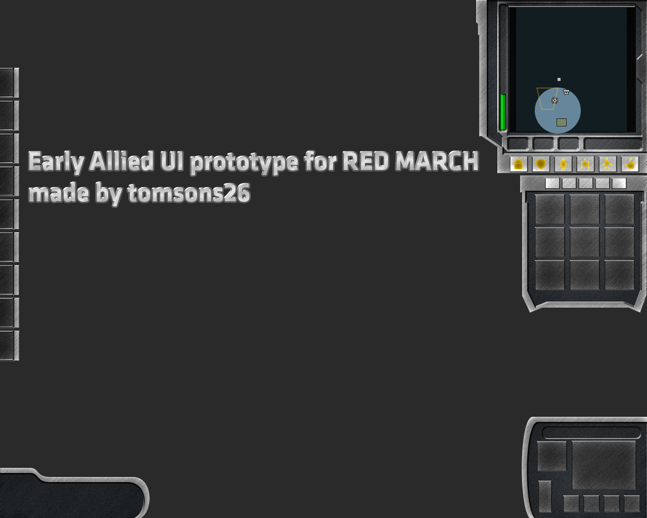 RED MARCH UI prototypes image - tomsons26 - ModDB