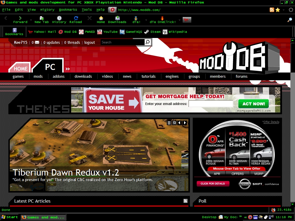 Your Desktop/Theme? Thread - ModDB