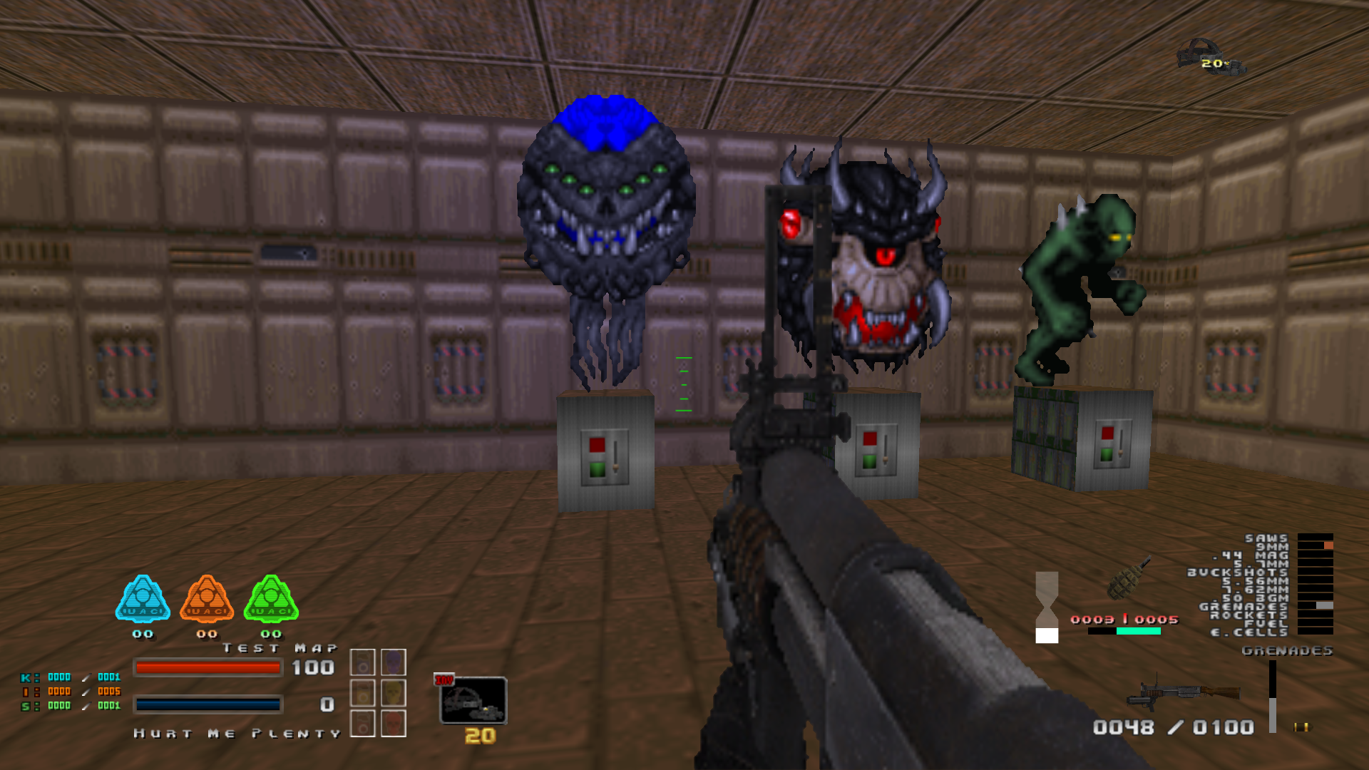 Weapons of Vapour Doom Beta 1 + a bit of update news - ModDB