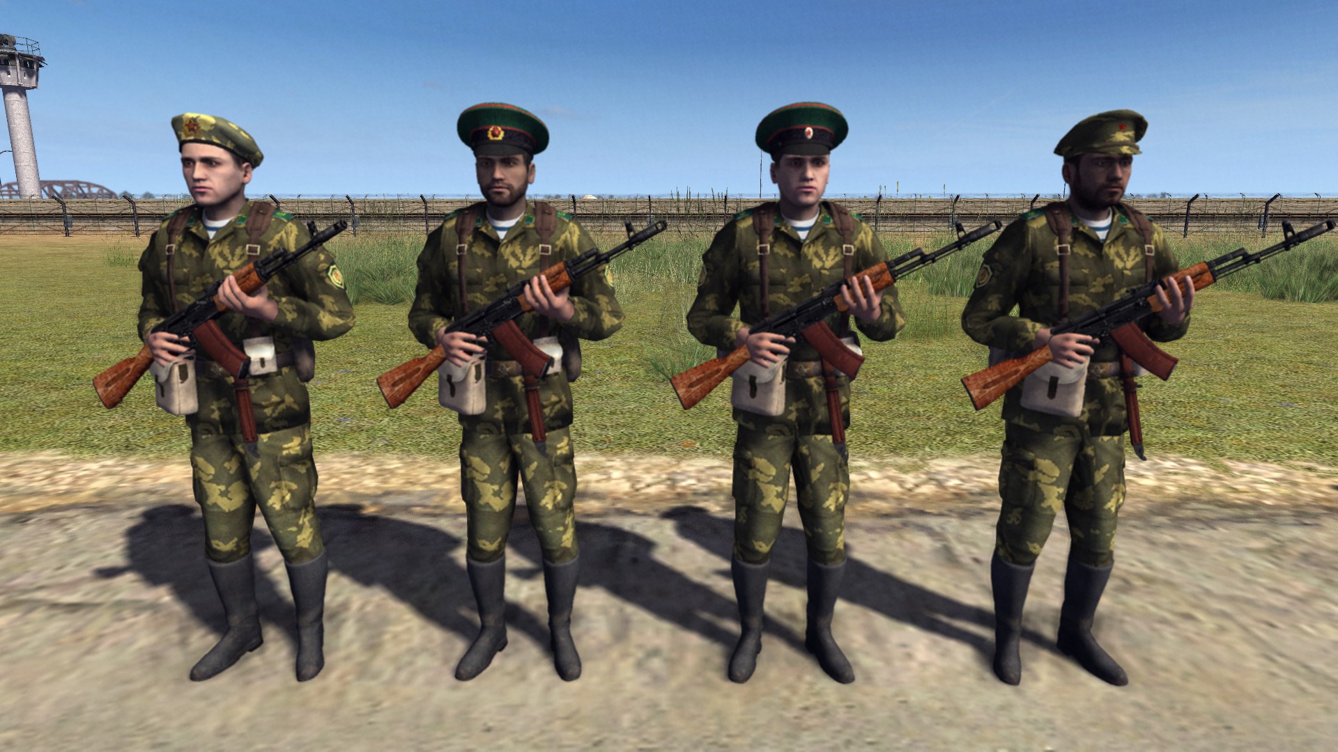 KGB border service (different hat varients) image - COMRADEMATT - ModDB