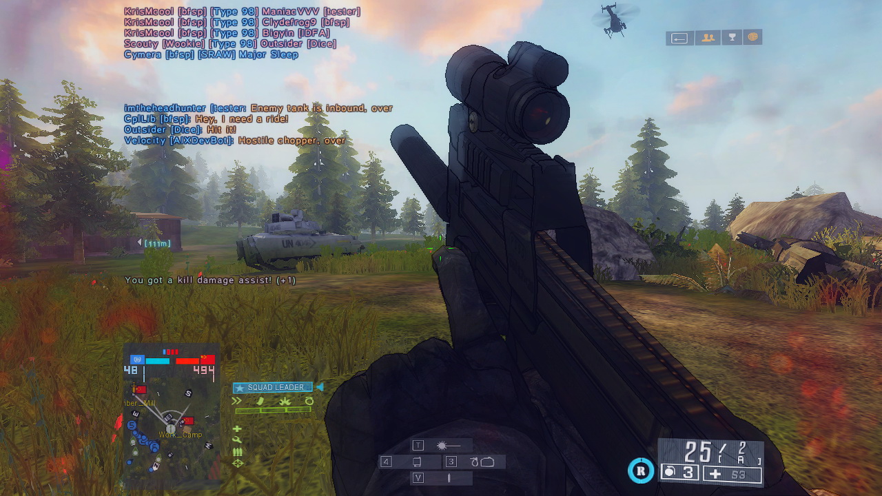 AIX2 BF4 HUD addon - Allied Intent Xtended mod for Battlefield 2 - ModDB