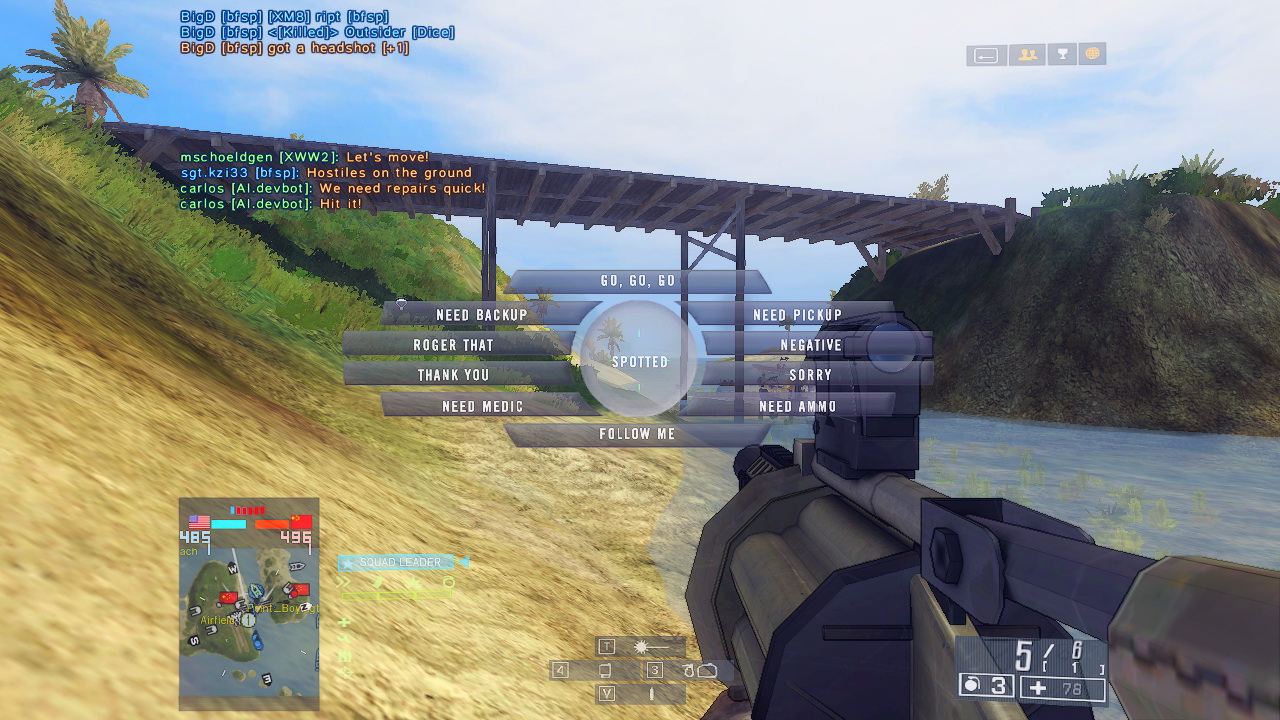 AIX2 BF4 HUD addon - Allied Intent Xtended mod for Battlefield 2 - ModDB